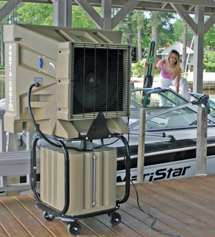 Port-A-Cool JetStream Evaporative Cooler: Air and water portable ...
