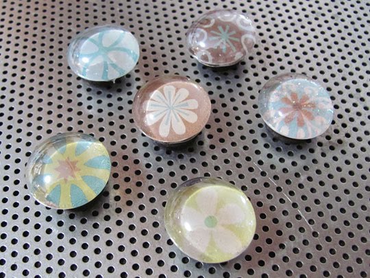 Etsy HC Street Team: Tutorial Tuesday ~ Simple Glass Magnets