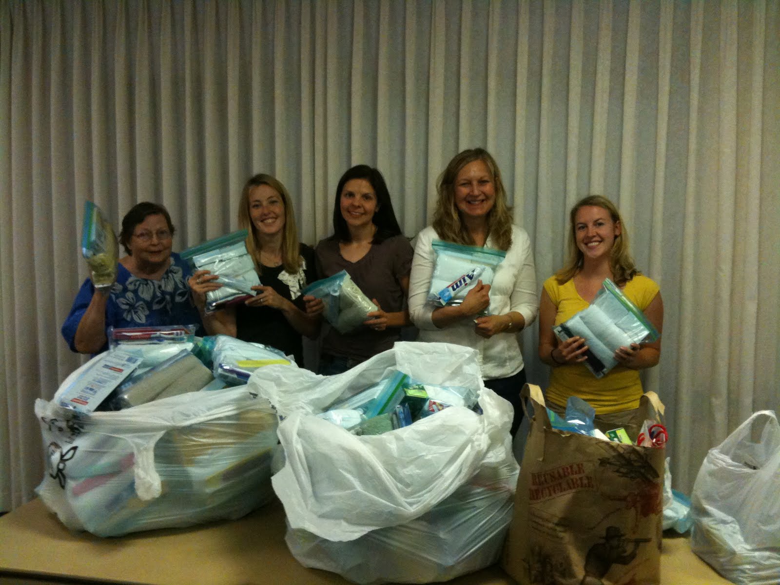 Westwood 1st Ward Relief Society Blog: Humanitarian Hygiene Kits