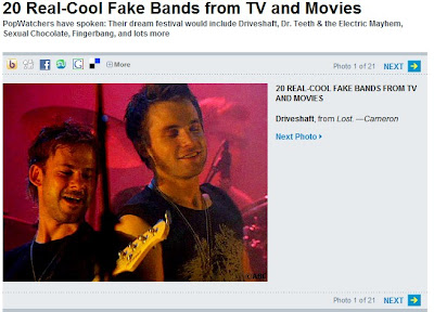 20 Real-Cool Fake Bands from TV and Movies | LOST