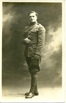 Heirlooms Reunited: Joseph Corso, Soldier, World War I, photo taken 1919