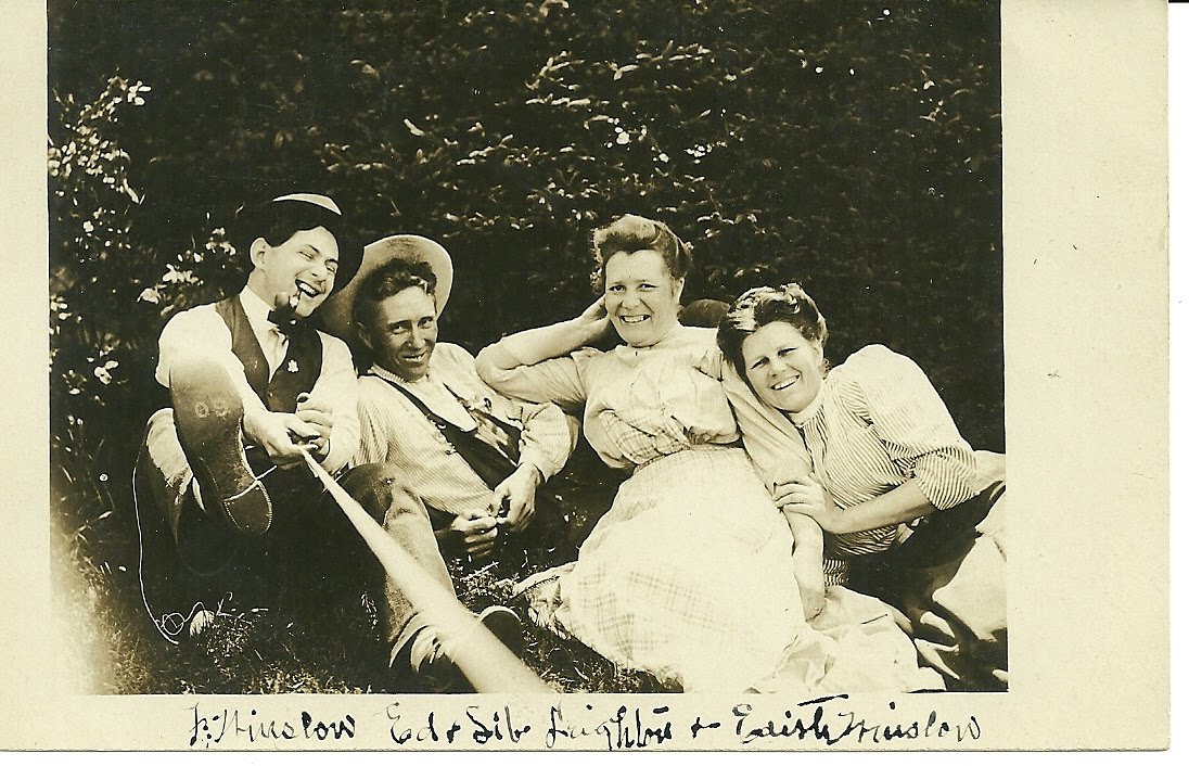 Heirlooms Reunited: c. 1910 RPPC of Frank & Edith (Tracy) Winslow and ...