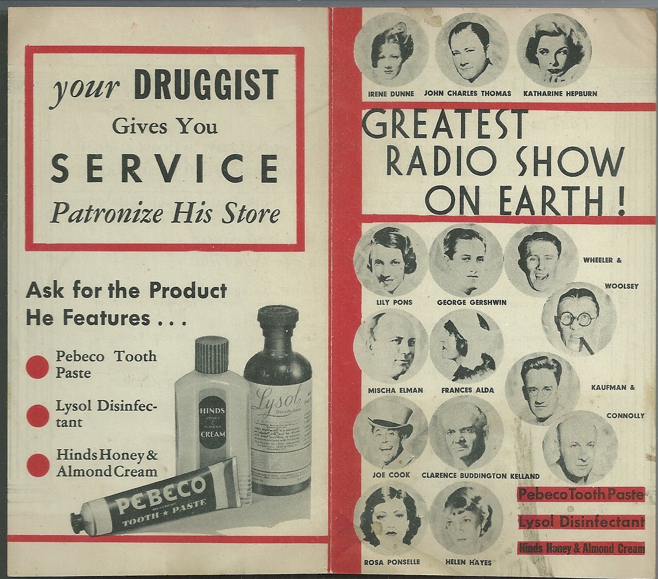Heirlooms Reunited: 1930s era Memento from Radio Glory Days: Greatest ...