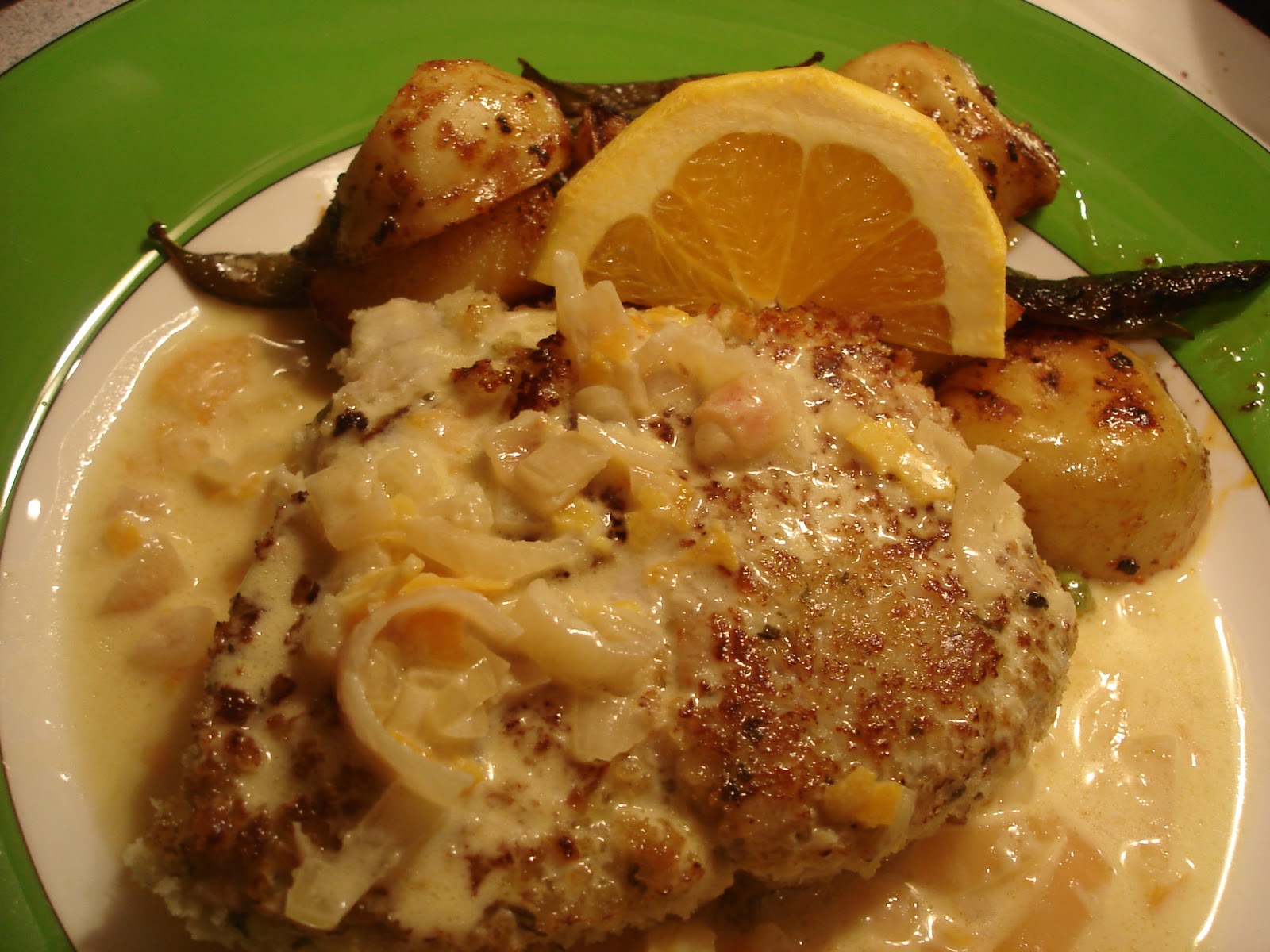 A Kitchen In Brooklyn: Sasha's Kitchen: Wasabi-Crusted Tuna with Orange ...