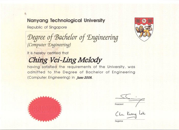 Engineering Certificate For Bachelors Degree