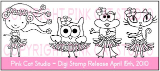 Inspired and Unscripted: Pink Cat Studio Digi Release and Ipu Card and ...