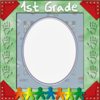 Creative Endeavors Creations: First Grade School Frame Quick Pages
