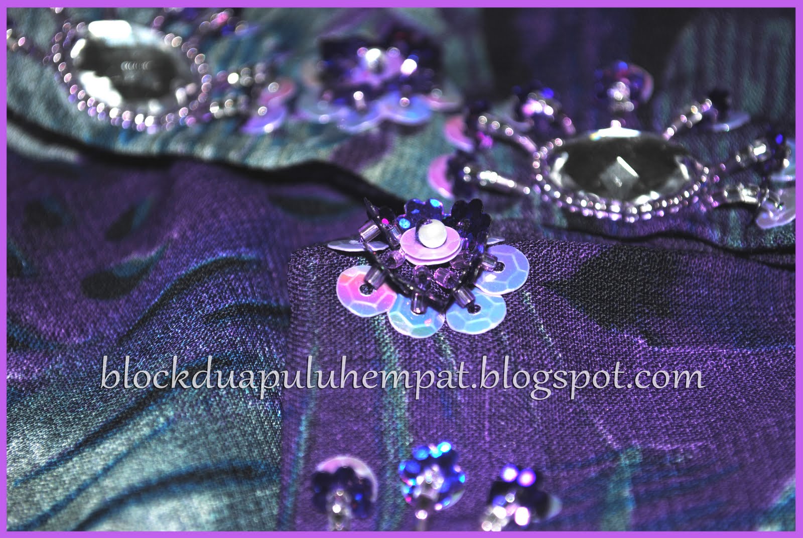 Jahitan manik yang indah bermula dari hati...: