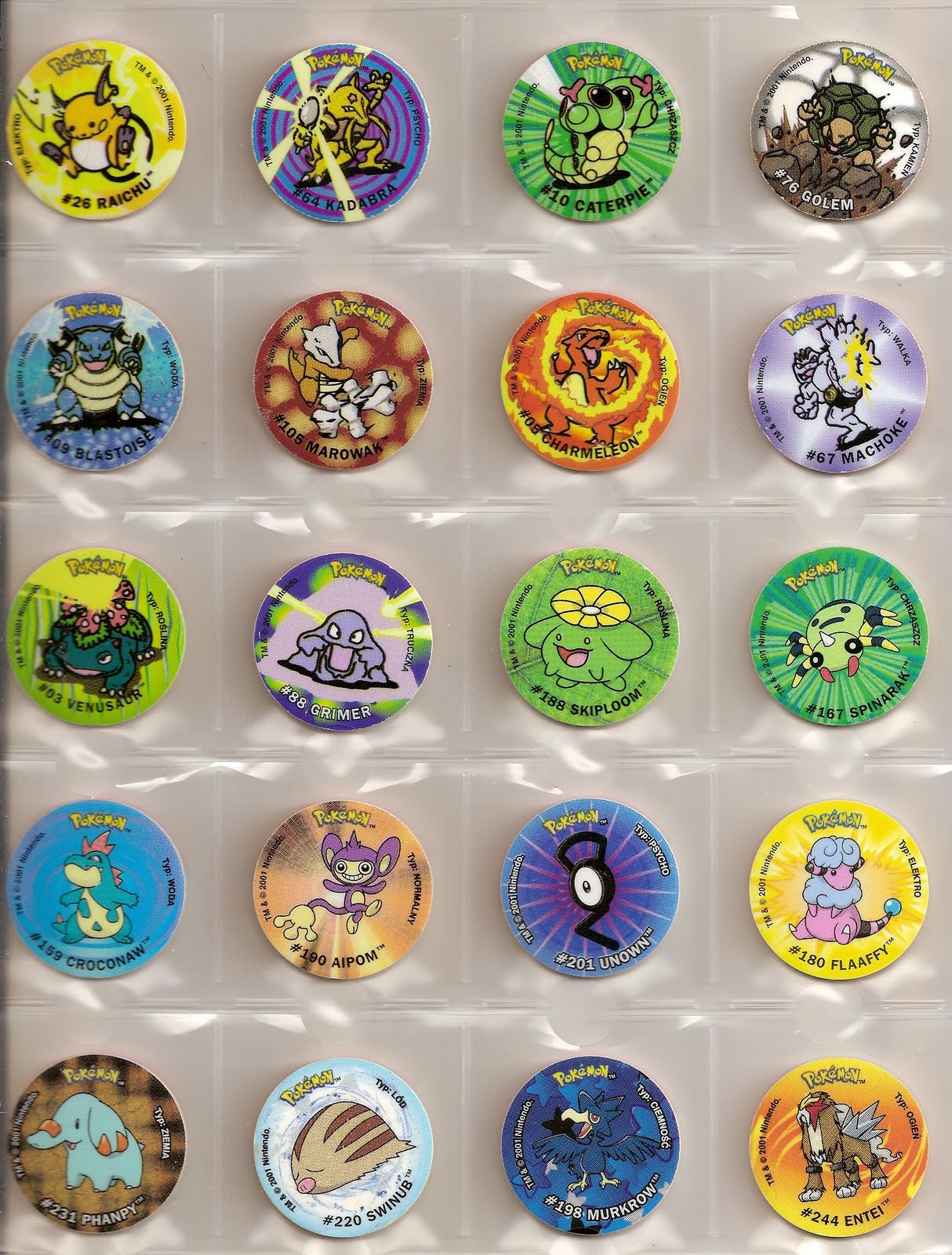 Tazos e Cards: 2011