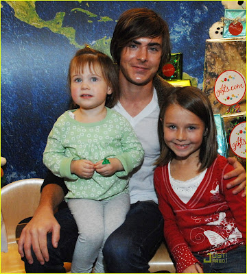 Hsm-Famous: Zac Efron visita a Niños de UCLA, L.A.[19-12-08]