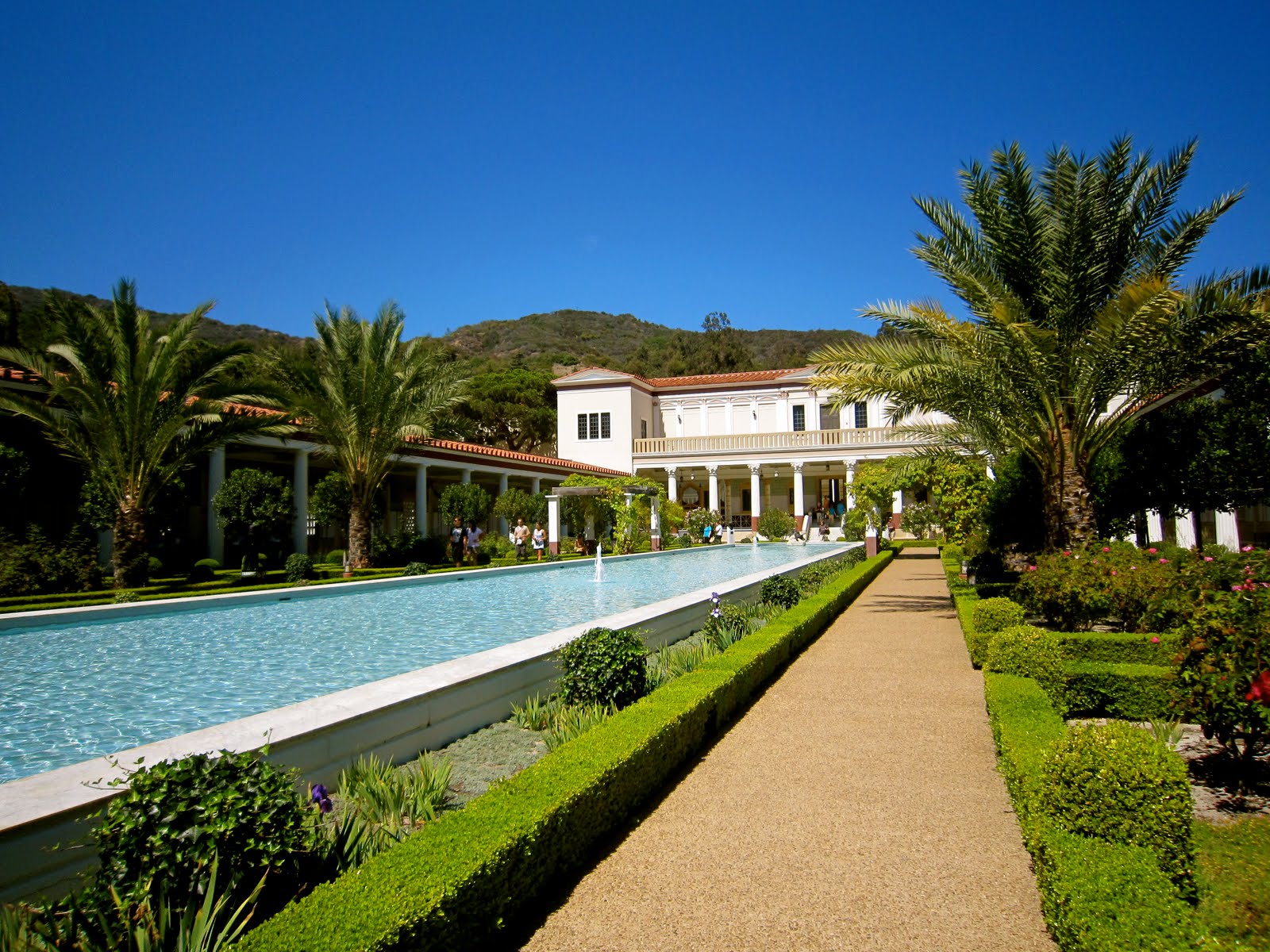 A Minute in the Life of Maria: The Getty Villa. Malibu, California