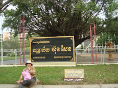 Working at Hun Sen Library