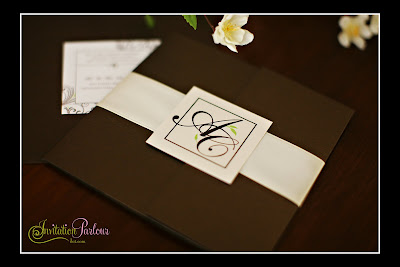 Invitation Parlour: Custom Invitations - Pocketfold Invitation
