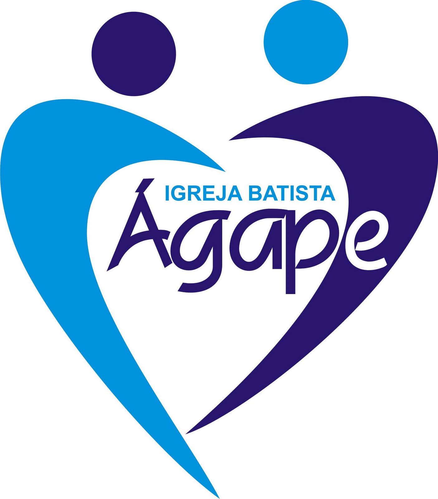 Igreja Batista Ágape: IGREJA BATISTA ÁGAPE - LOGOMARCA