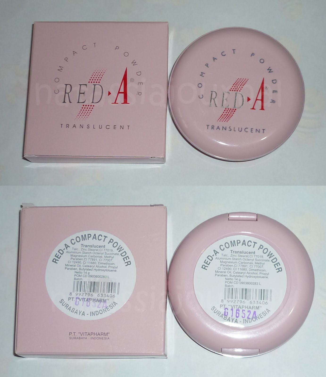 Natassia Journal: Red A Translucent Compact Powder