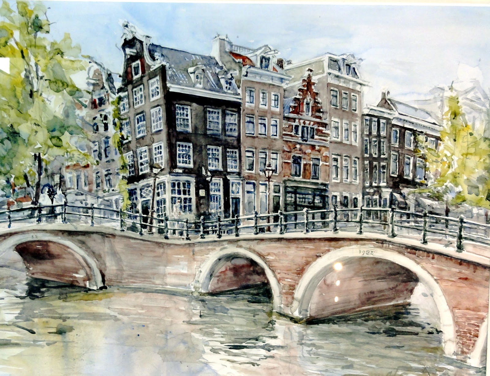 Schilderijen van Anneloes Groot: Aquarellen en Tekeningen Leliegracht ...