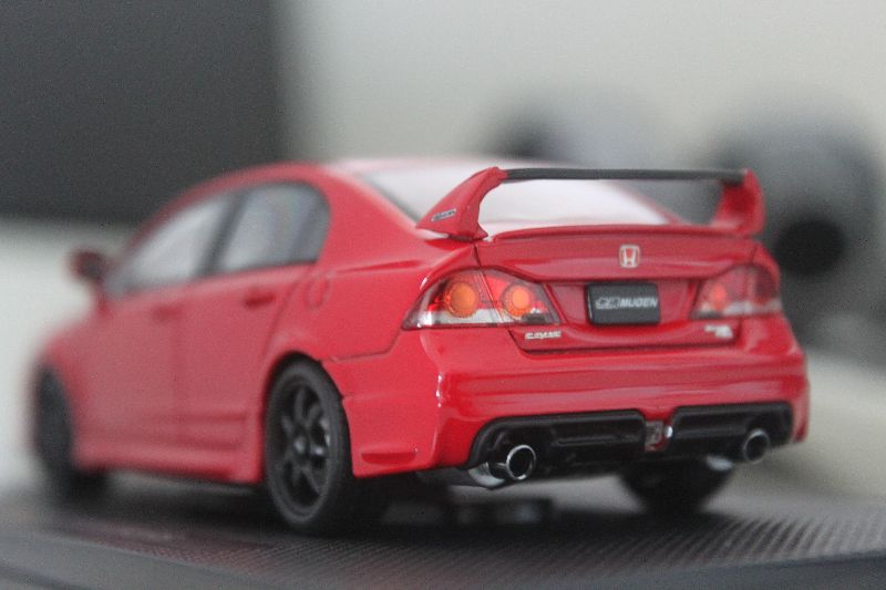 Ebbro 1/43 - Honda Civic FD2 Mugen RR Red | MasterLaoDa's BLOG