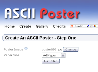 Create An ASCII Poster | Copy & Paste