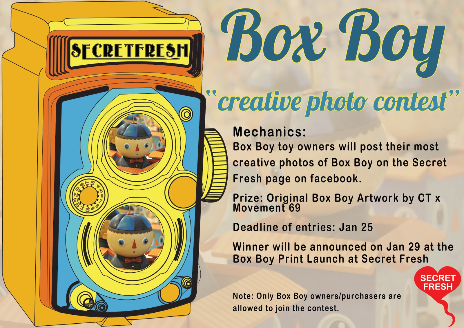 secretfresh: Box Boy Creative Photo Contest