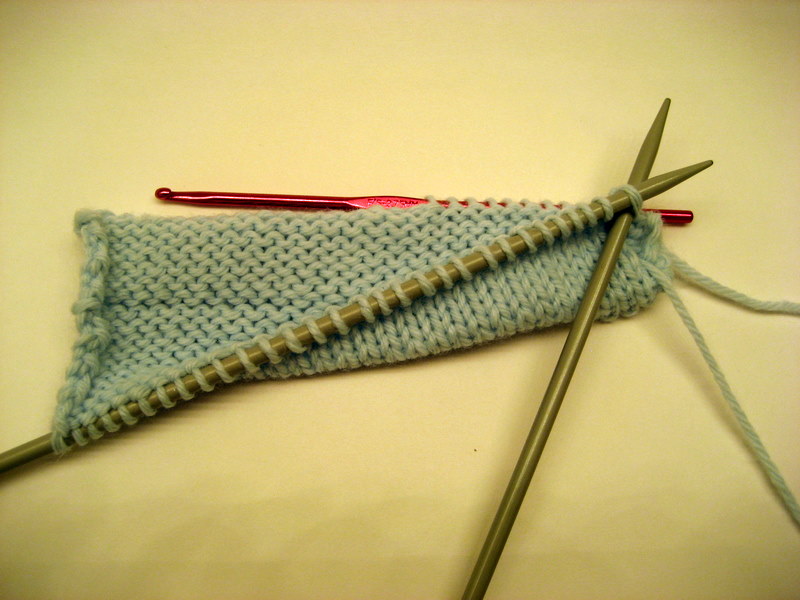 Knit and Seek: Knitted Hem: The (raw & unfiltered) Tutorial