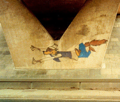 RETRO DUNDEE: OH FOR FOX SAKE...MORE 80'S GRAFFITI