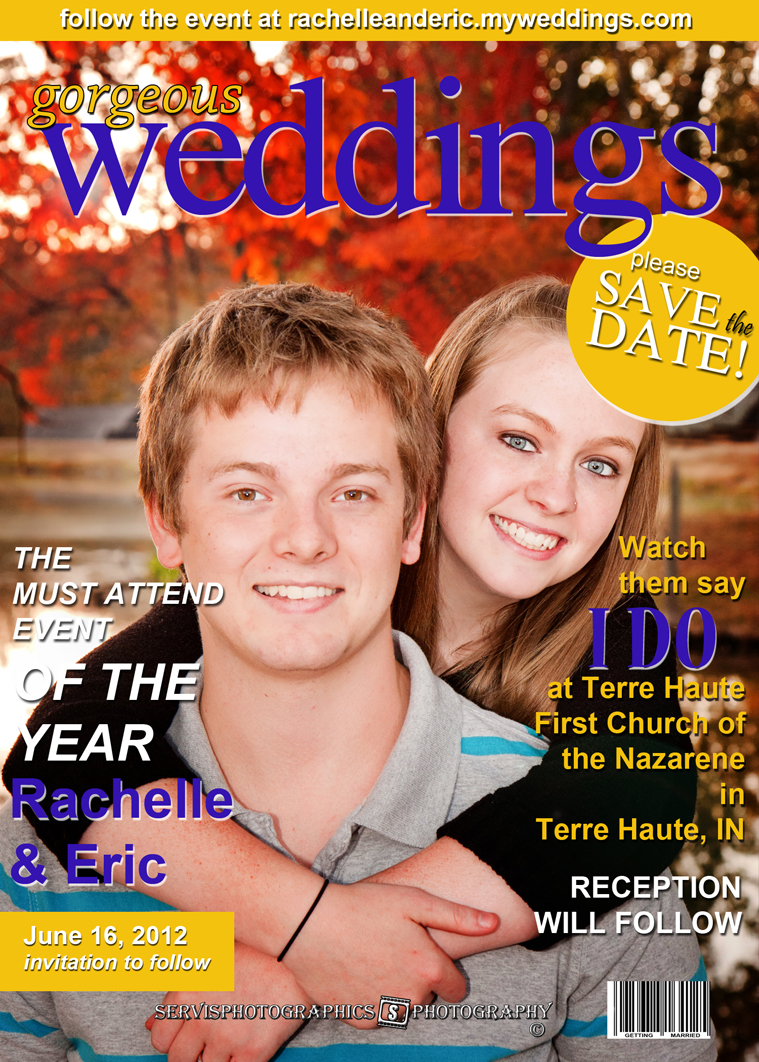 Servisphotographics Photography Blog: New Magazine Cover "Save the date"