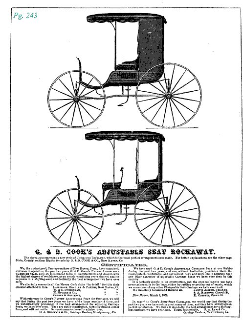 3rd Arkansas Co. H Reenacting Group: 1860s Carriages and Coaches