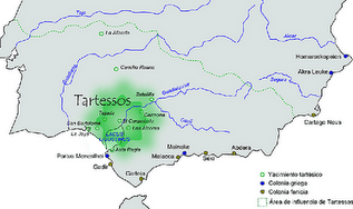 Soberbias culturas antiguas: Tartessos: asentamiento en Andalucía