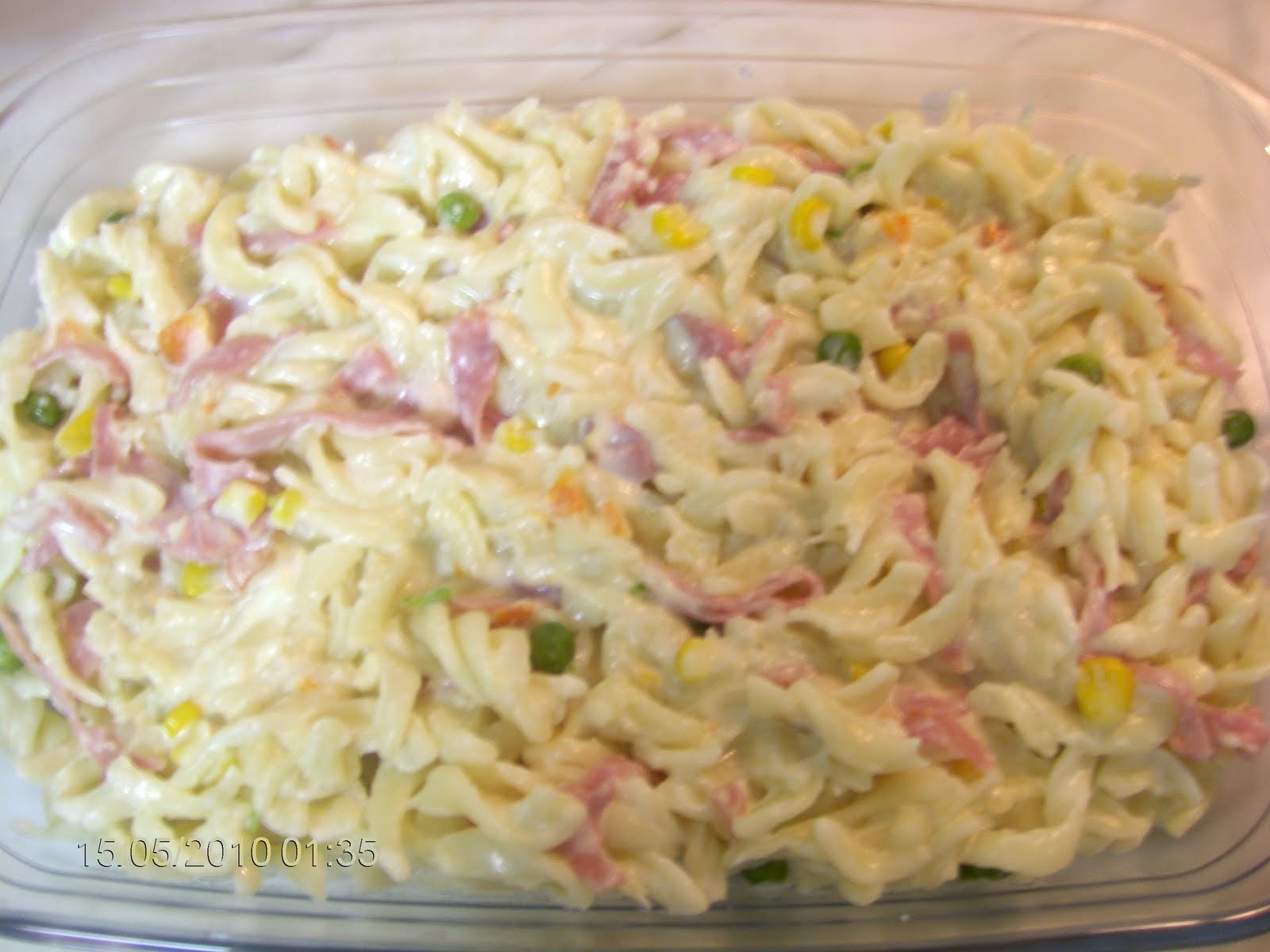 Receitas da Mizé: Receita de Massa Primavera