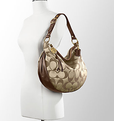 Shopping With Ayu: COACH 248 Ali Signature Large Hobo Style 13656