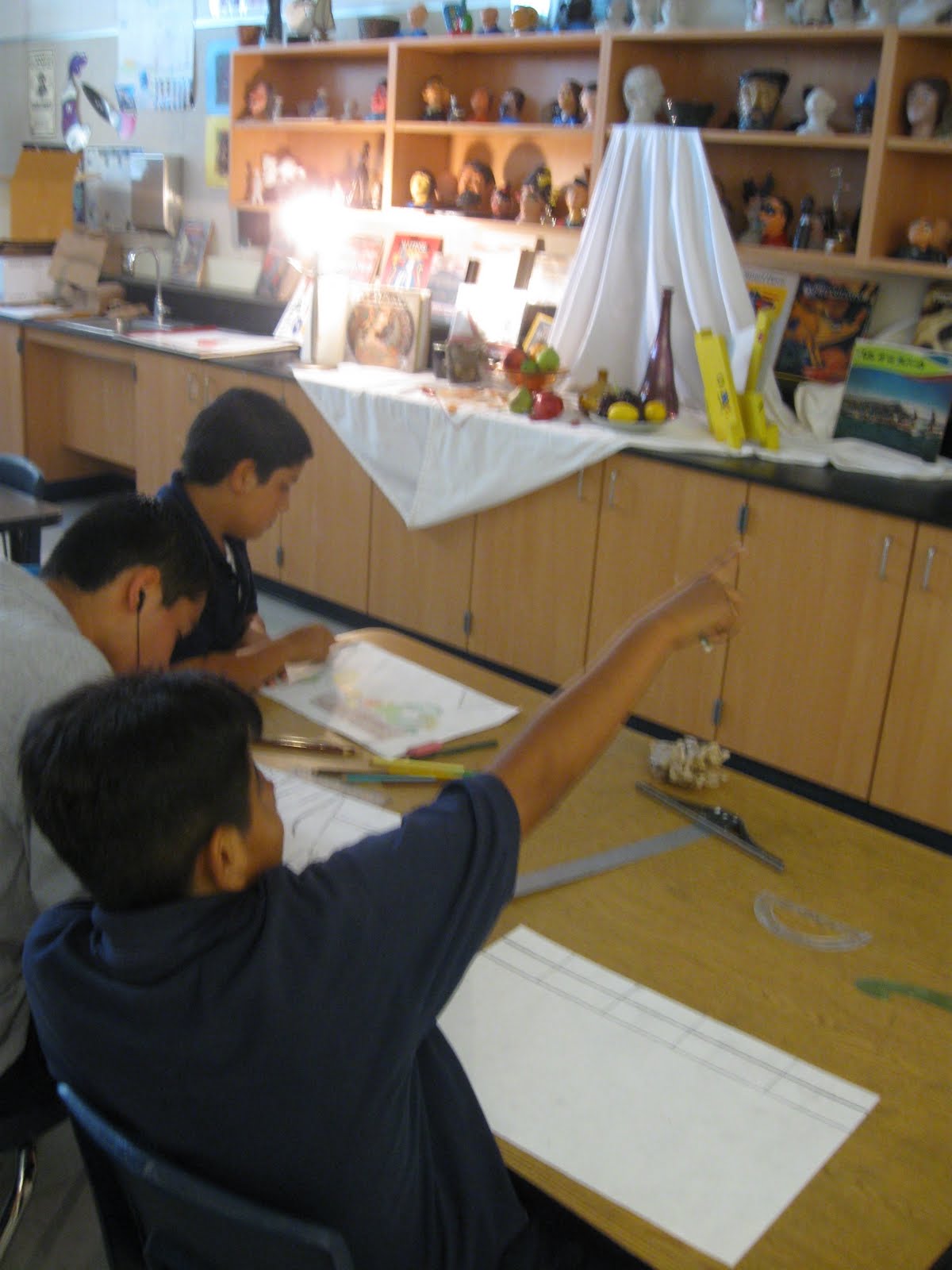 Portola Middle School Art Program - Orange, California: Still Life ...