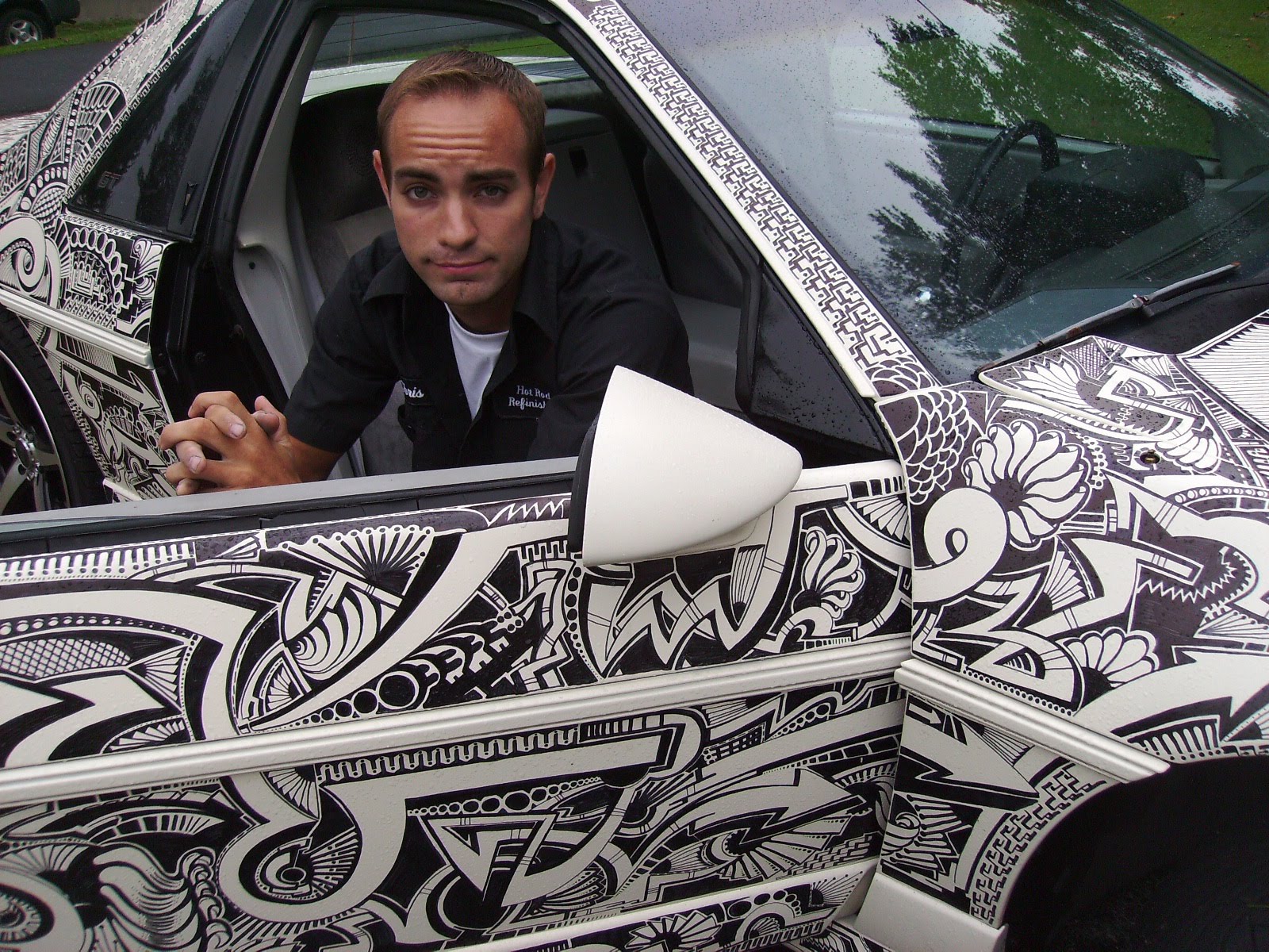 Pinstripe Chris: Pinstripe Chris & the Sharpie Fiero