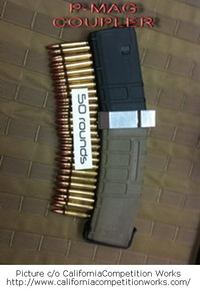 Suburban's Domain: PMag Coupler = 50 or 60 Round AR-15 Magazine