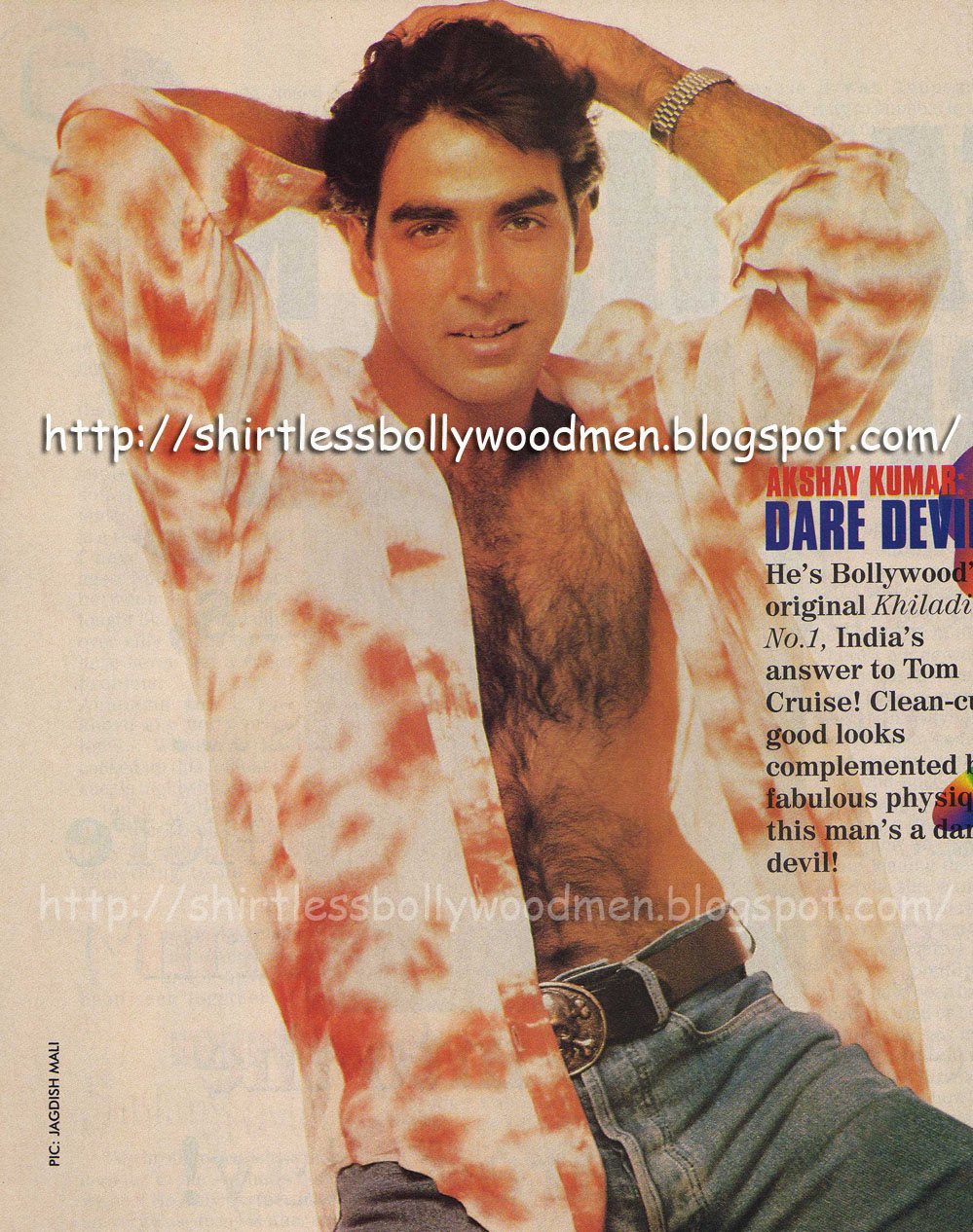 Shirtless Bollywood Men: Akshay Kumar, Boy Mukherjee and Sheeba hit the ...