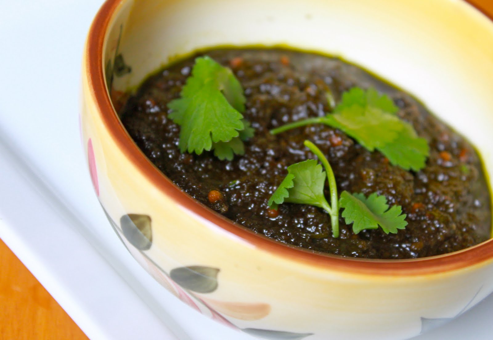 Kalyani's Cooking Recipes: Kothamalli Thokku