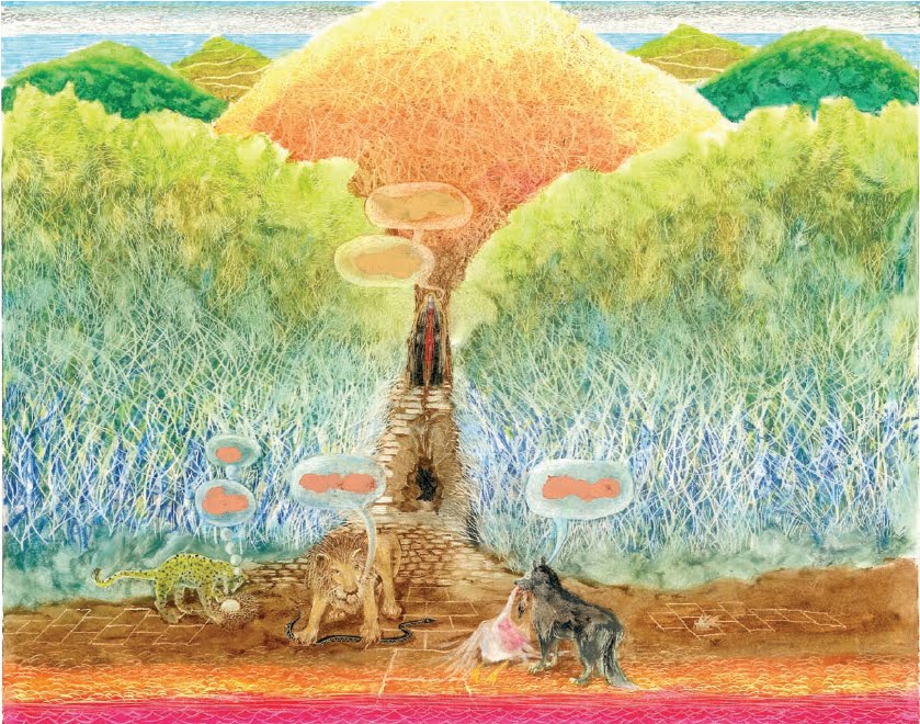 Paintings by Richard Whyte: Lost in Translation: Dante's Internal