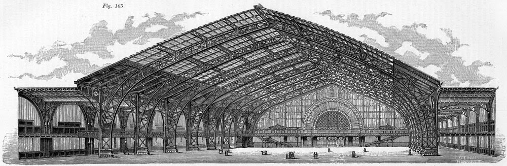 VRC news and information: Galerie des machines, Paris 1889: Iron or steel?