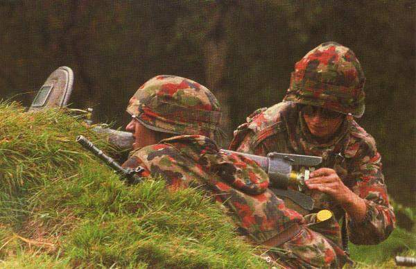 Four Bees: M83 Swiss Alpenflage Shirts