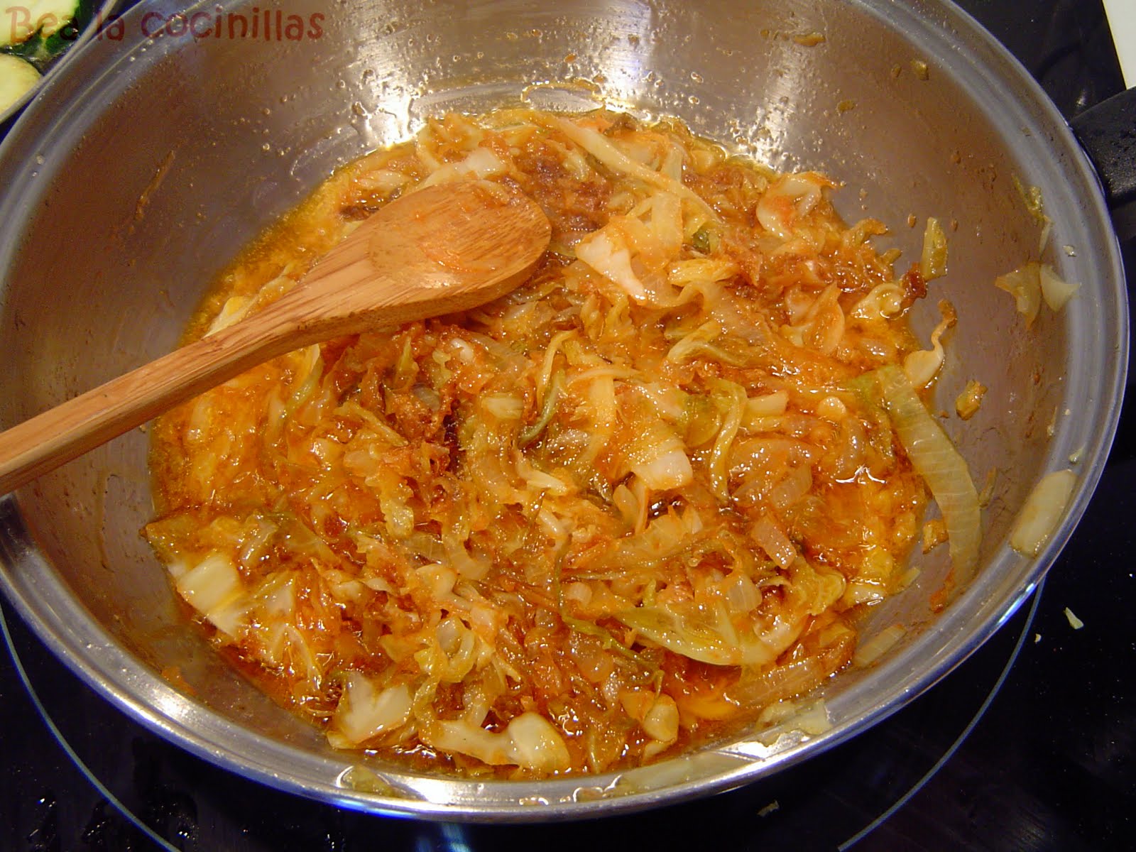 Bea la cocinillas: COL CON CEBOLLA