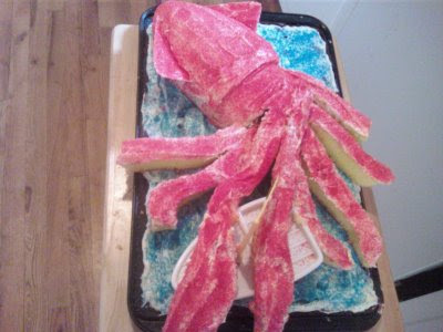 Hobo Becca:: Squid Cake