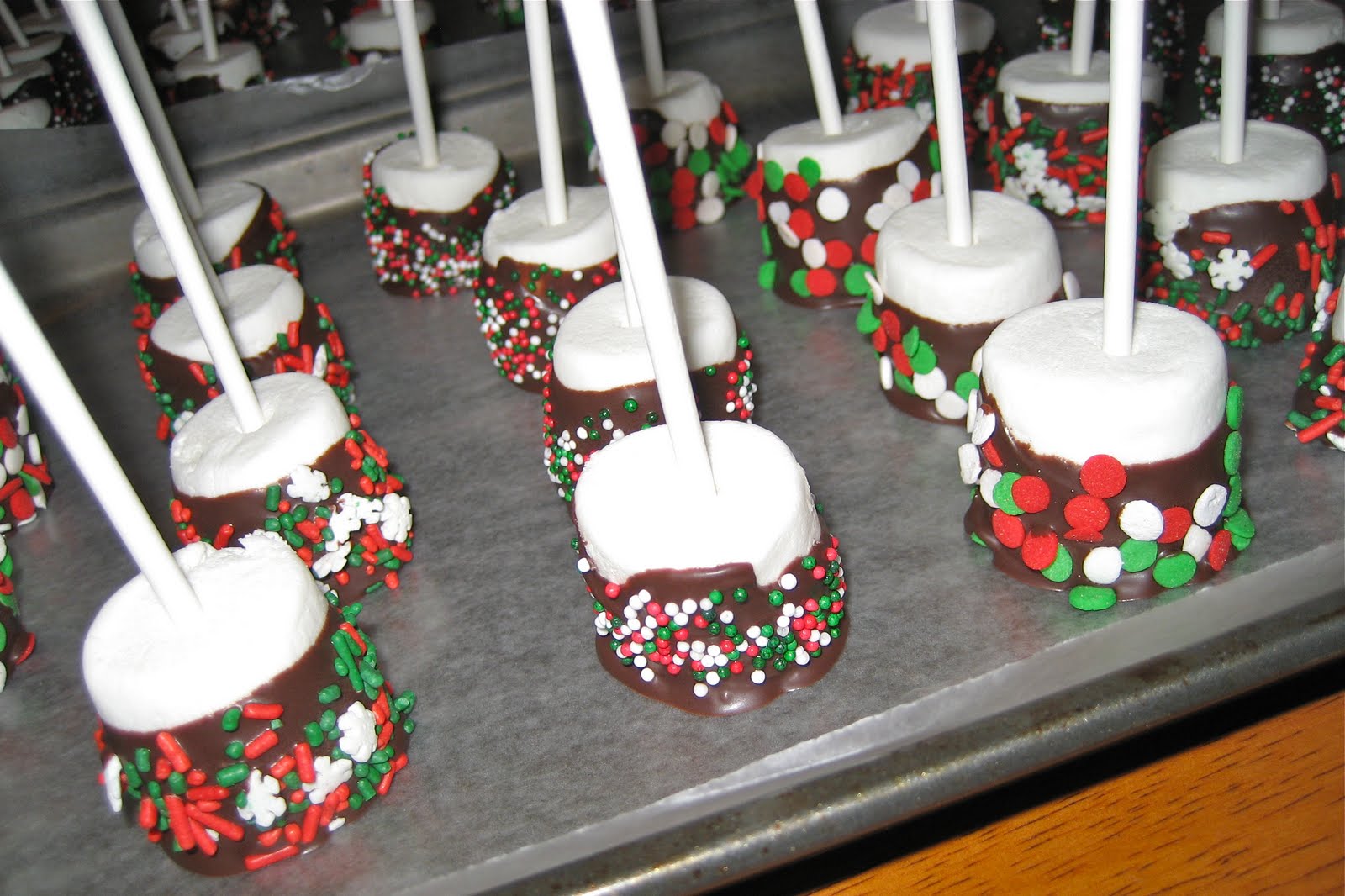 Random Craft: Handmade Christmas: Hot Cocoa Mix & Chocolate Dipped ...