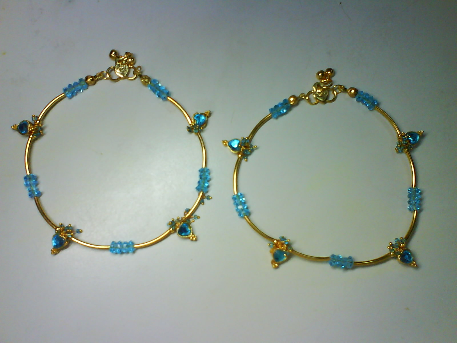 Jaylak Crafts: Fancy anklets (golusu)