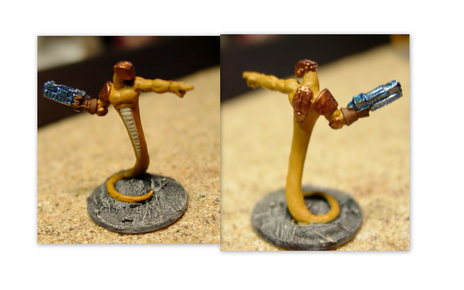 The 15mm Plunge: xcom snakemen color test
