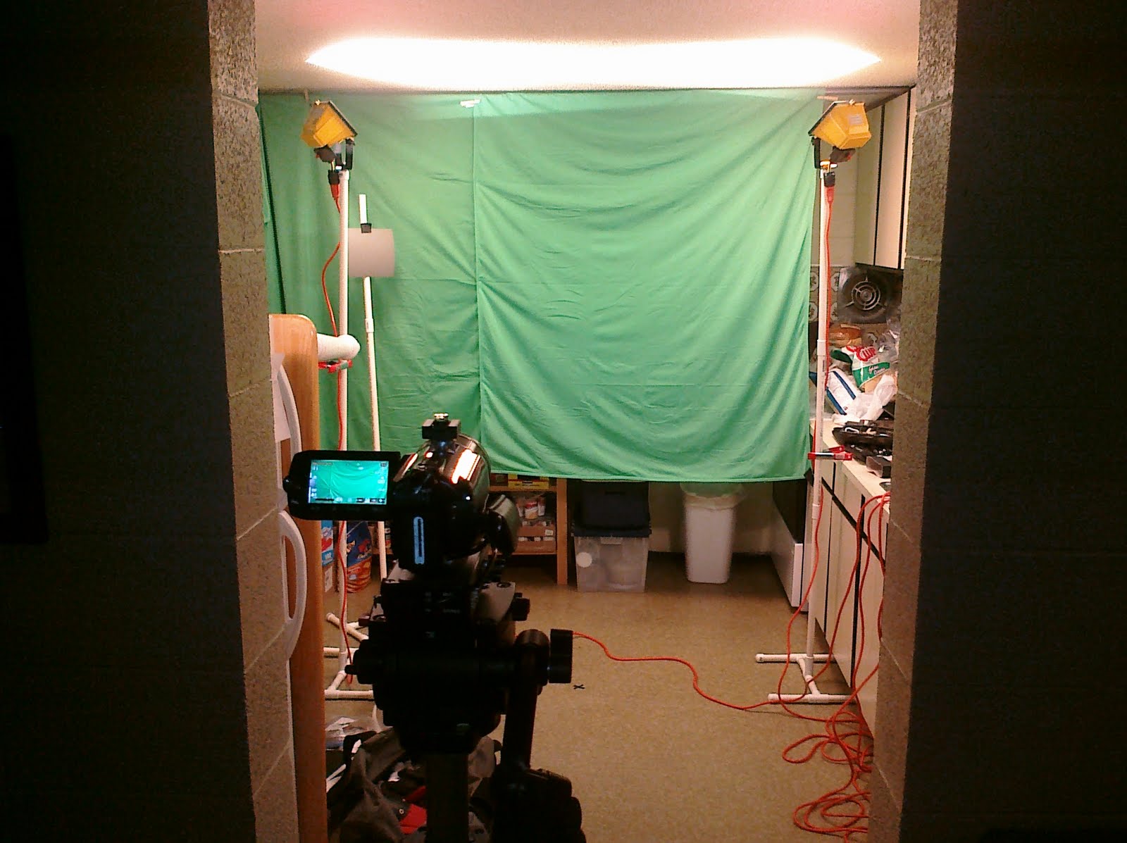 Lost in Schlock: Build a Mini Greenscreen Studio