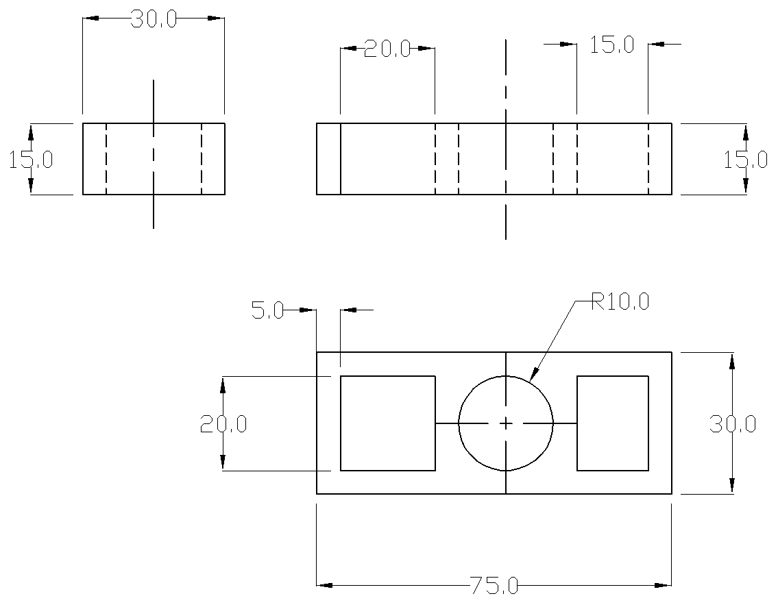 2D AND 3D CAD DESIGNING / DRAFTING AND CAD TUTORIALS: AutoCAD Exercise's