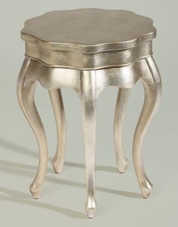 Dose of Design: Love it! - Silver side table