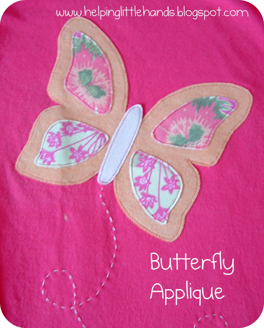 Pieces by Polly: Butterfly Applique