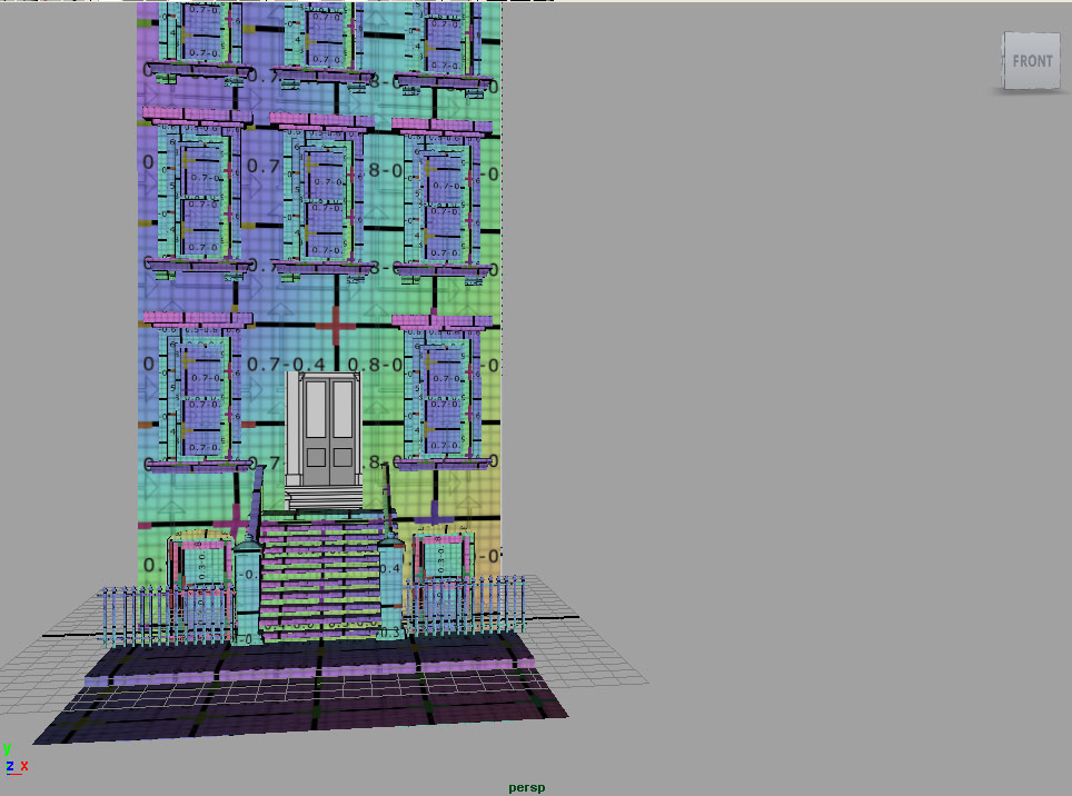 Webb's Blog: Maya town scene stage 3