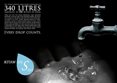 Save Water: Advertisement