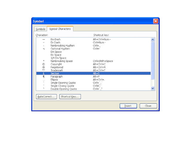 Shortcuts and Tips for Legal Researchers: Tip #4 - How to add a Section ...